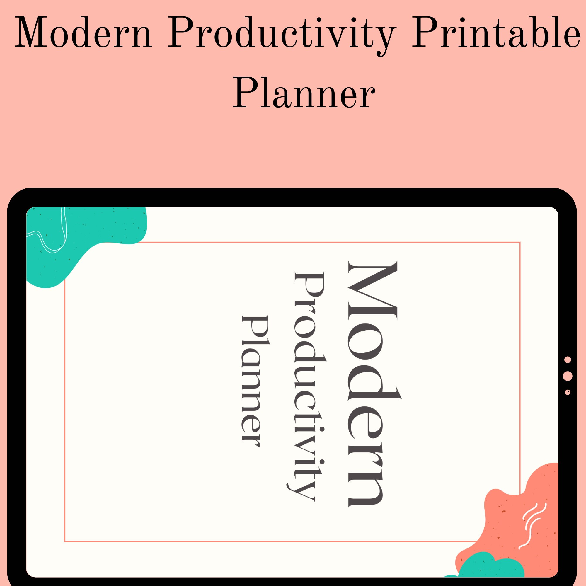 Productivity Planner Printable Ultimate Life Journal Binder Daily ...