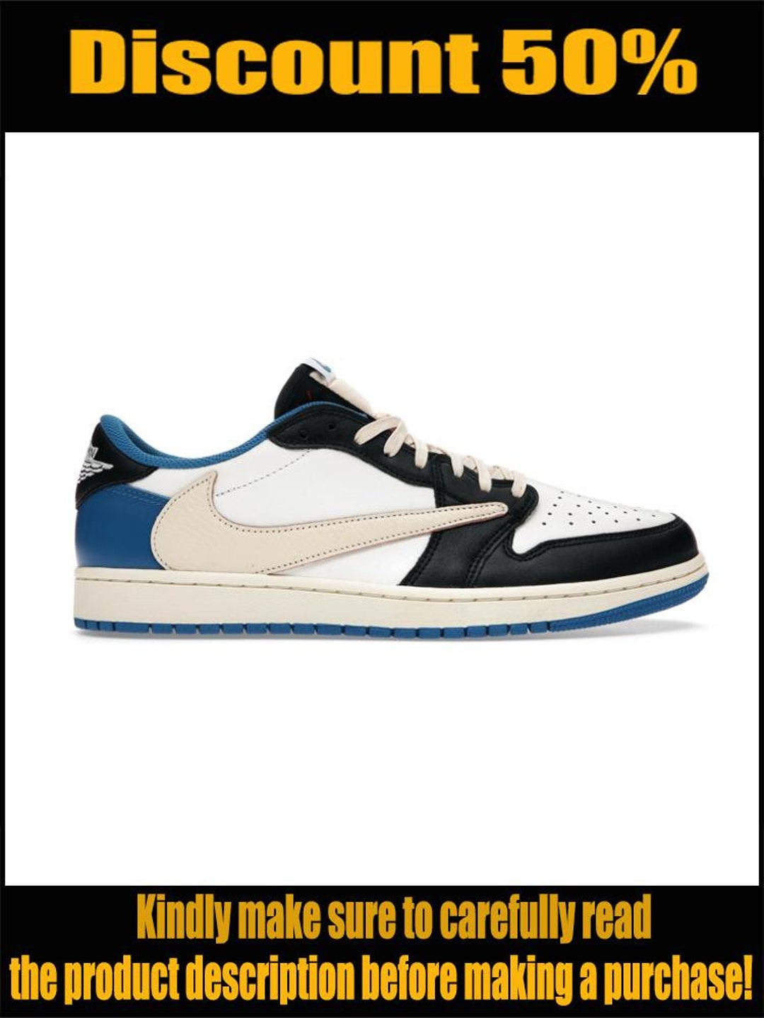 JD 1 Retro Low OG SP Fragment X Travis Scott - Etsy