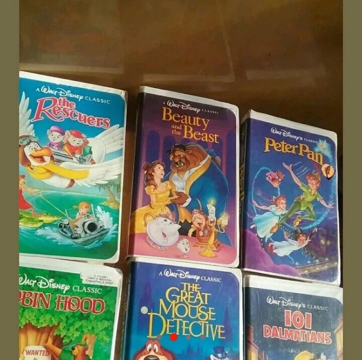 Vintage VHS Disney Movies Black Diamond Labels in Clam Shellslabel - Etsy
