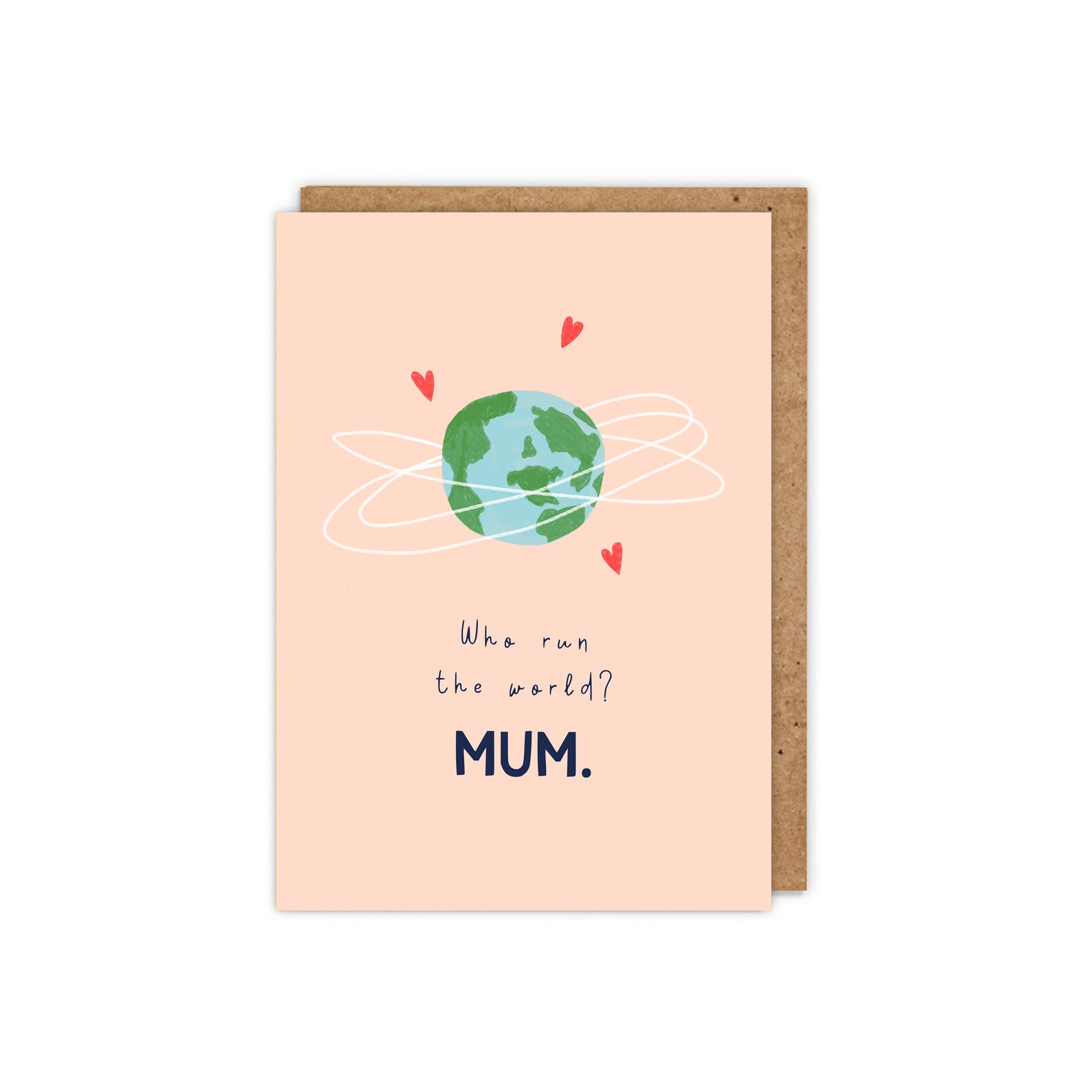 Who run the world Mum. A6 Mother's Day card. / mum / | Etsy