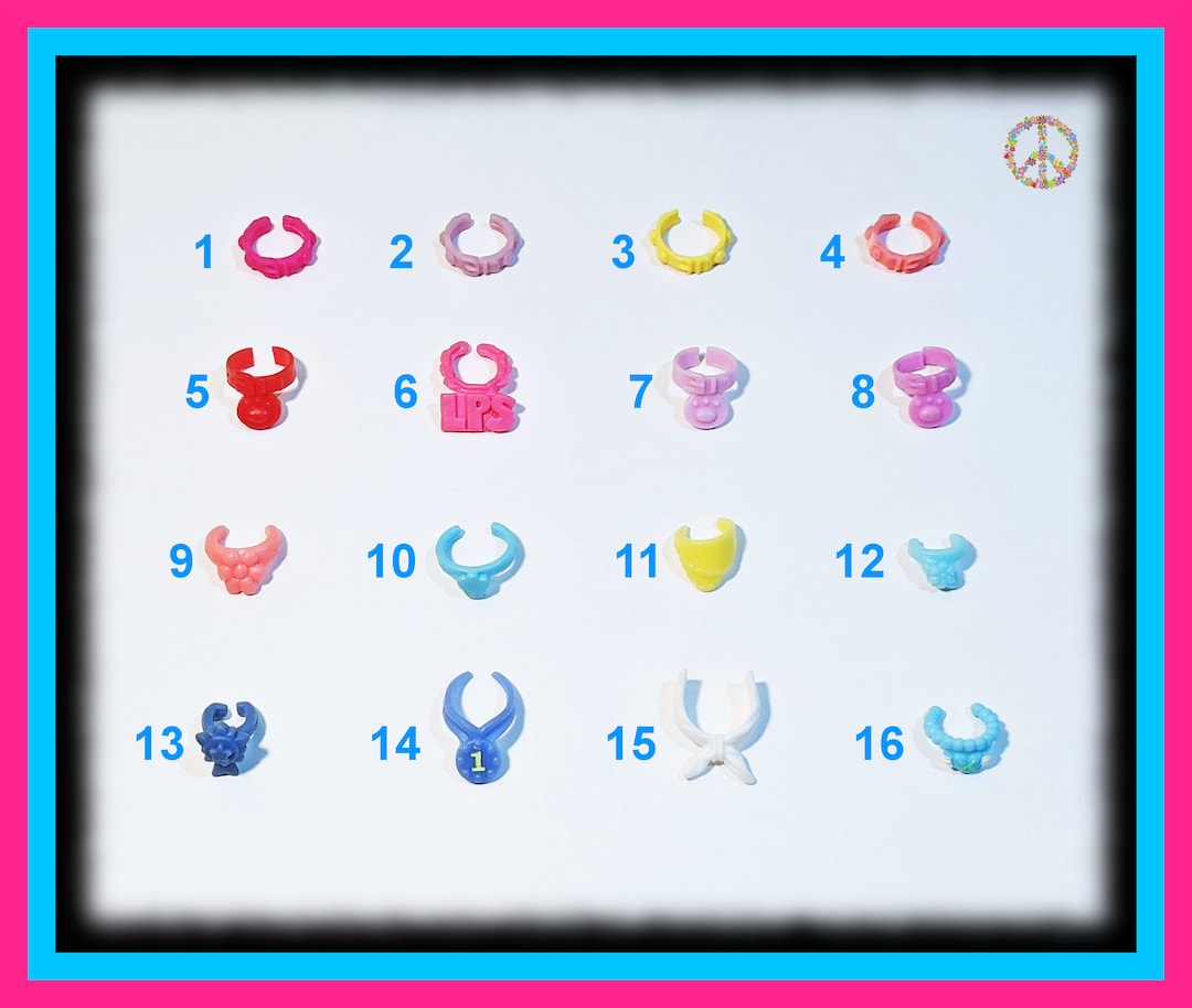 Littlest Pet Shop RARE Vintage LPS Collar Collars Necklaces Accessories ...