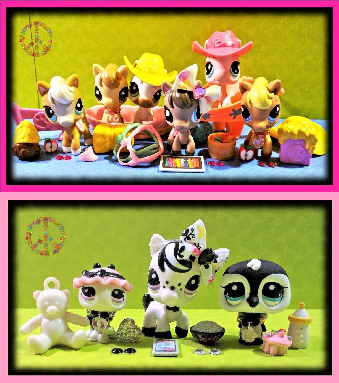 Littlest Pet Shop Rare Vintage LPS Horses Ponies Blythe Pets | Etsy