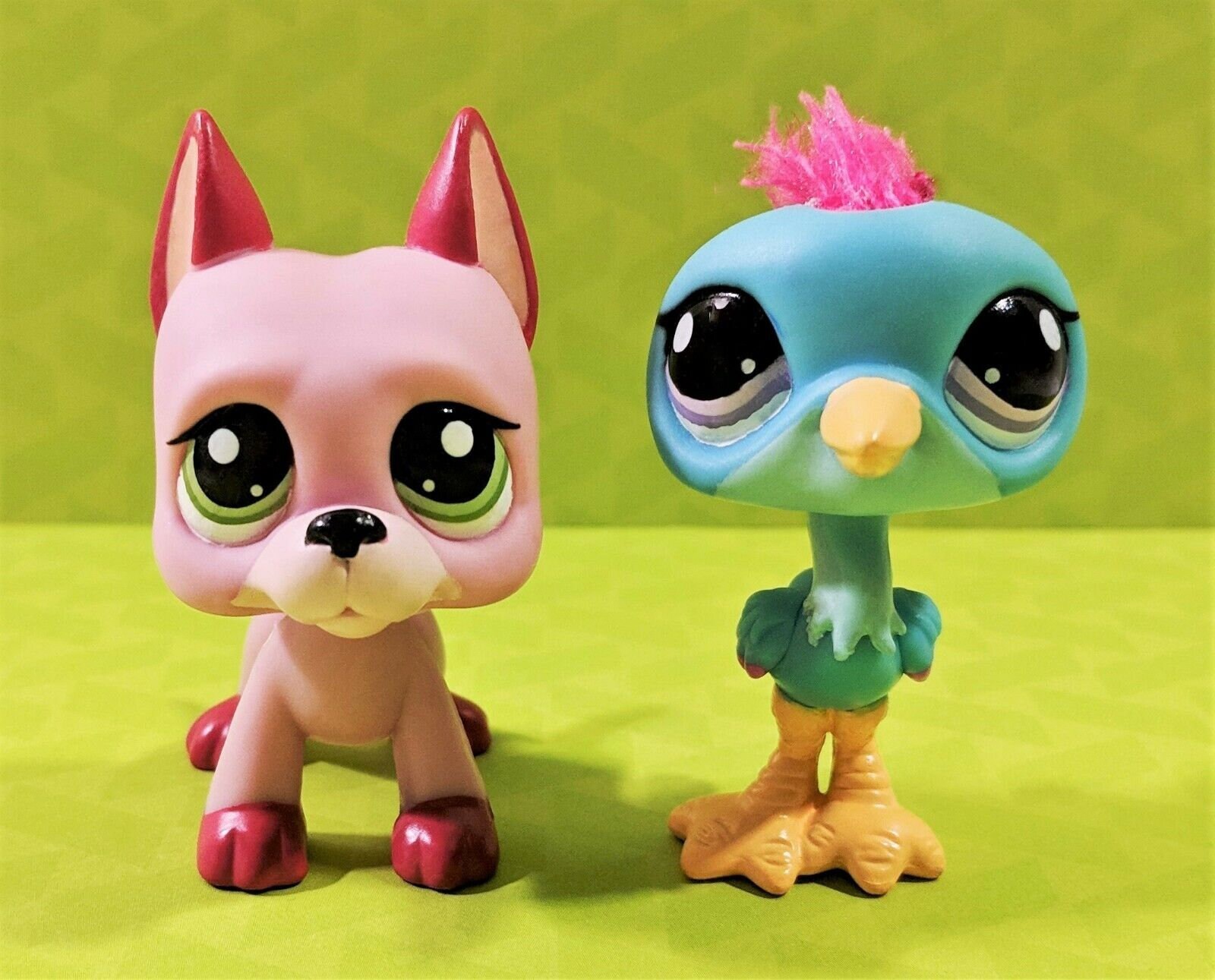 Littlest Pet Shop Rare Vintage LPS Great Dane Dogs Accessories | Etsy