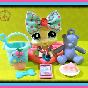 Littlest Pet Shop Rare Vintage LPS Chow Bull Terrier Boxer Lhasa Aps ...