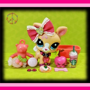 Littlest Pet Shop Rare Vintage LPS Horses Alpaca Llama Glitter Deer ...