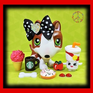 Littlest Pet Shop Rare Vintage LPS Chow Bull Terrier Boxer Lhasa Aps ...