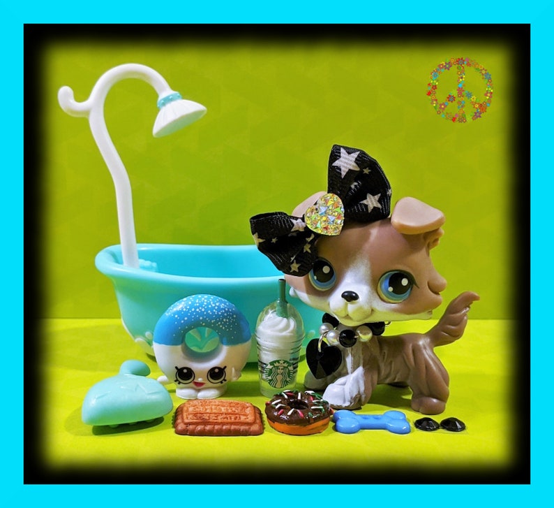 Littlest Pet Shop Rare Vintage LPS Collie Dogs Accessories - Etsy