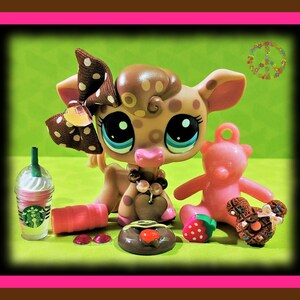 Littlest Pet Shop Rare Vintage LPS Horses Alpaca Llama Glitter Deer ...