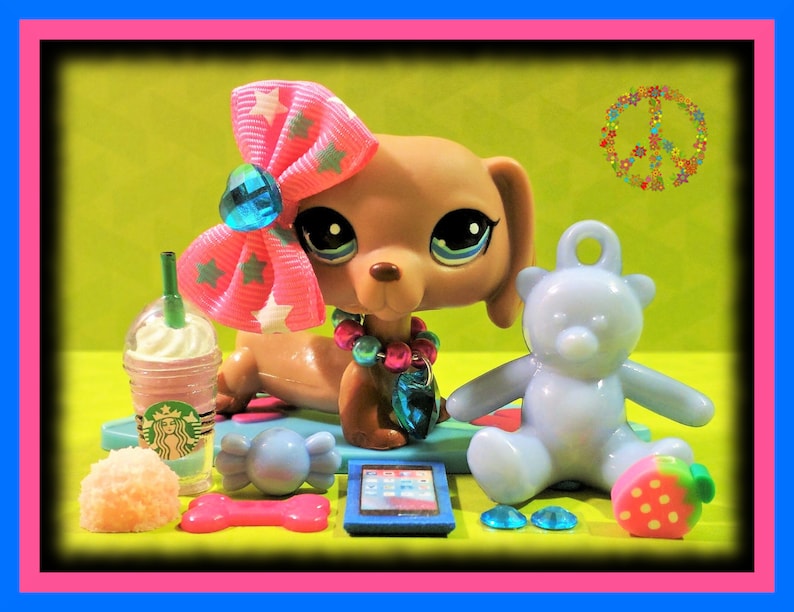 Littlest Pet Shop Rare Vintage LPS Dachshund King Charles - Etsy