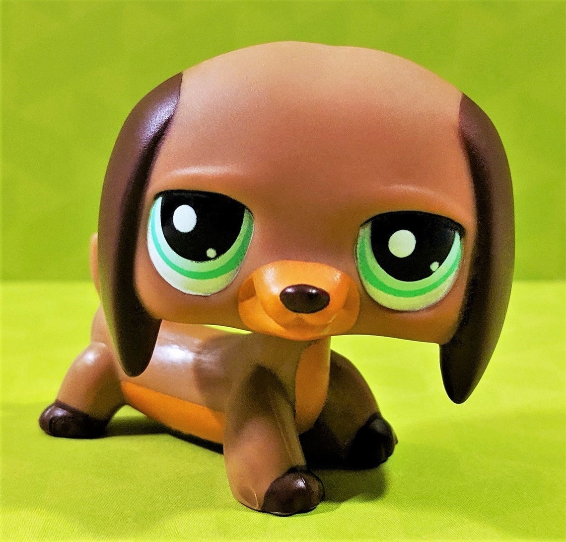 Littlest Pet Shop Vintage LPS Dachshund Weiner Dog | Etsy