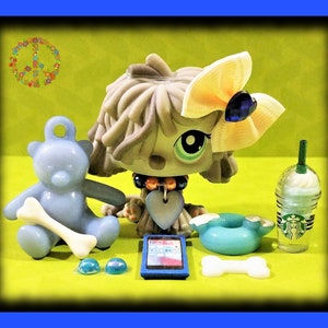 Littlest Pet Shop Rare Vintage LPS Chow Bull Terrier Boxer Lhasa Aps ...