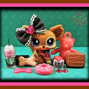 Littlest Pet Shop Rare Vintage LPS Chihuahua Dogs Accessories Lots ~YOU ...