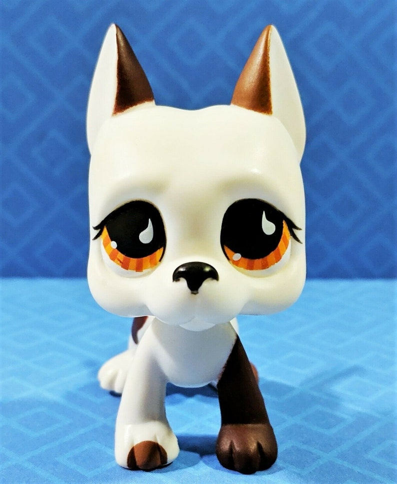 Littlest Pet Shop Rare Vintage LPS Great Dane Dogs Accessories | Etsy