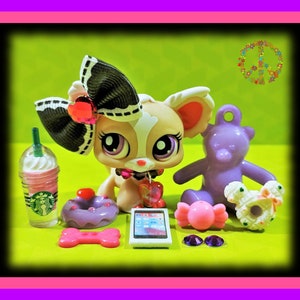 Littlest Pet Shop Rare Vintage LPS Chihuahua Dogs Accessories Lots ~YOU ...