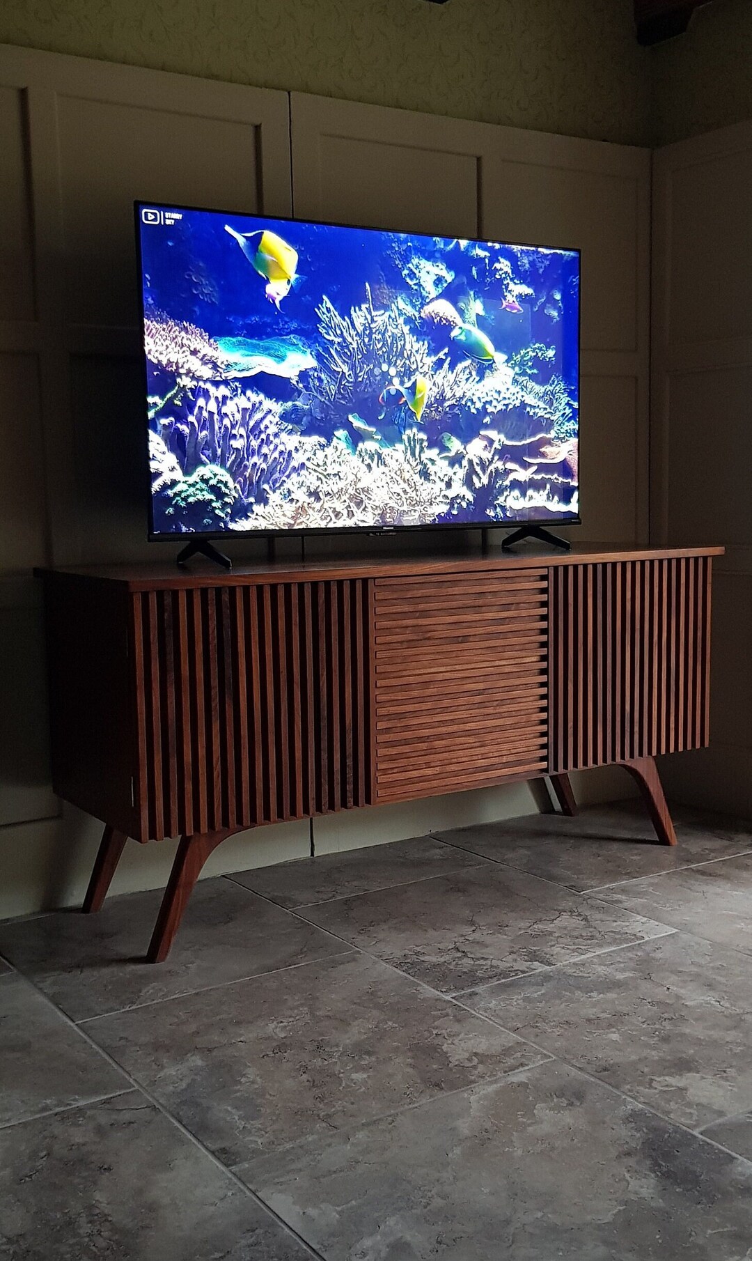 Beautifully Handmade TV Unit / Cabinet Made From Solid Walnut - Etsy