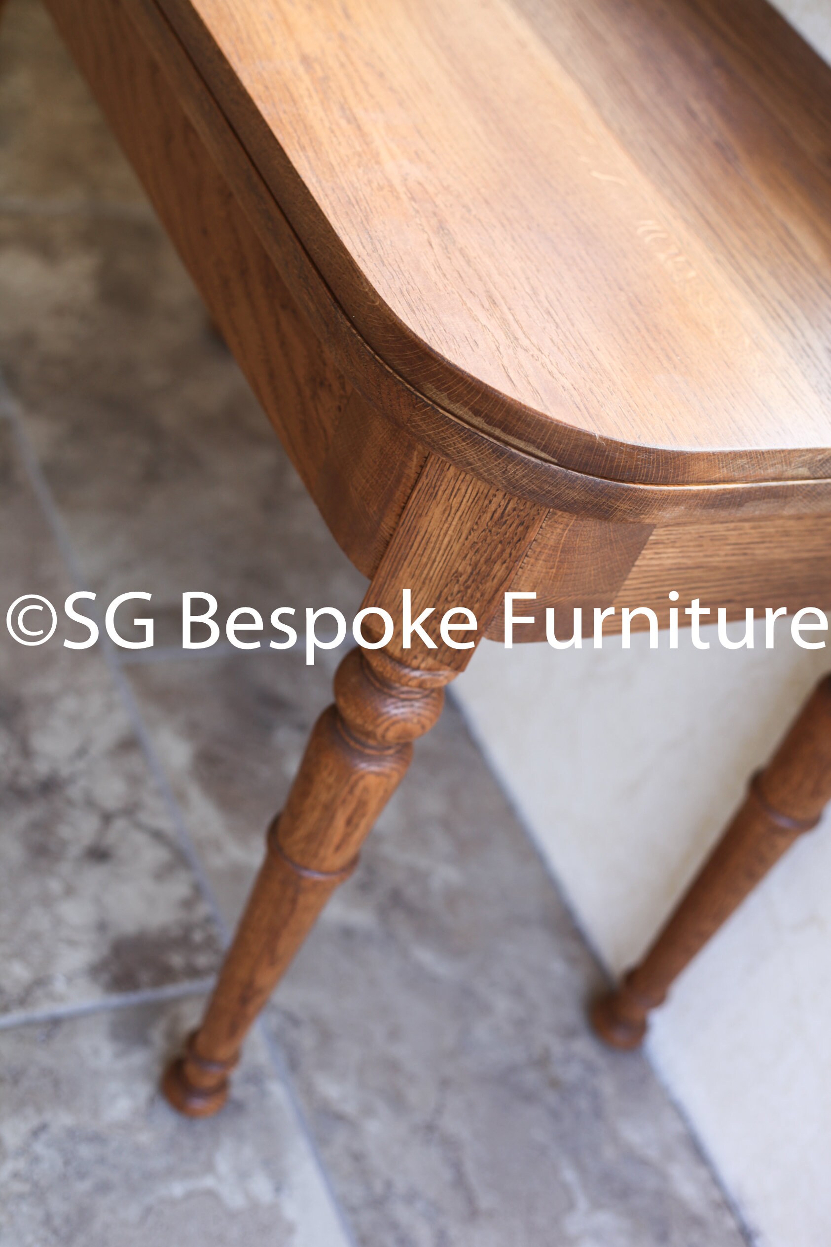 Handmade Oak Card Table Antique Replica - Etsy