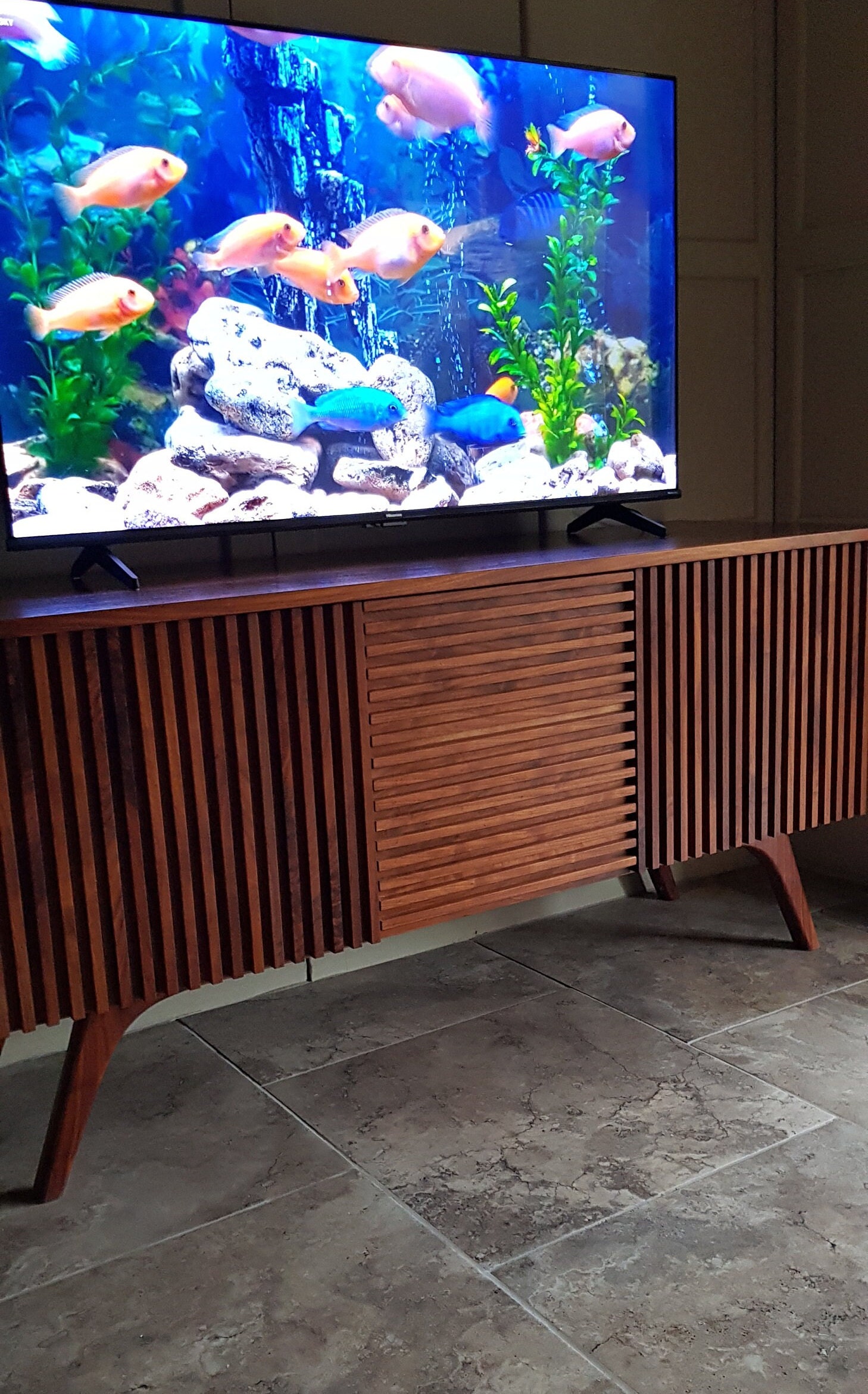 Beautifully Handmade TV Unit / Cabinet Made From Solid Walnut - Etsy