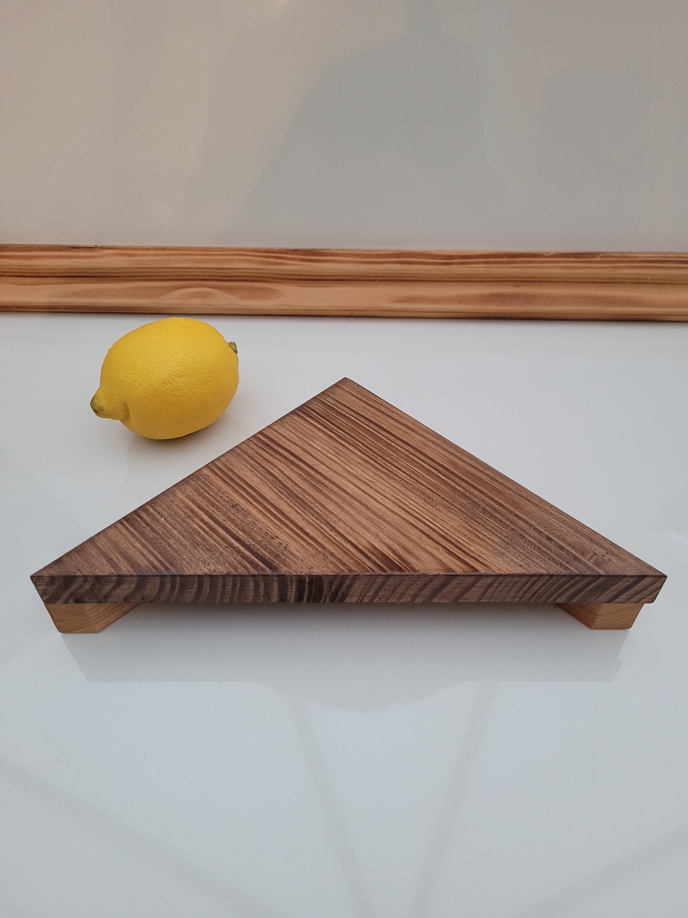 Corner Shelf Mini Shelf Corner Tray Echo Dot Stand - Etsy