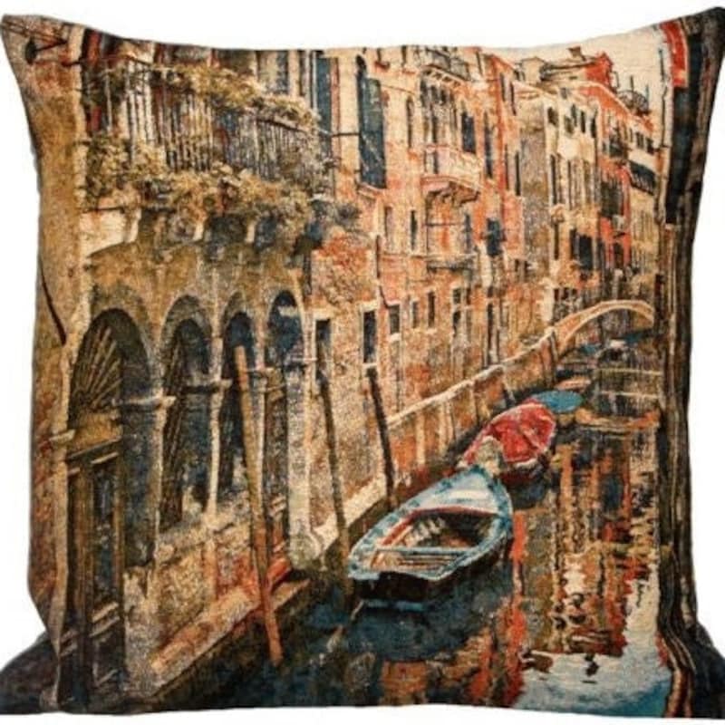 Italy Jacquard Cushion - Etsy