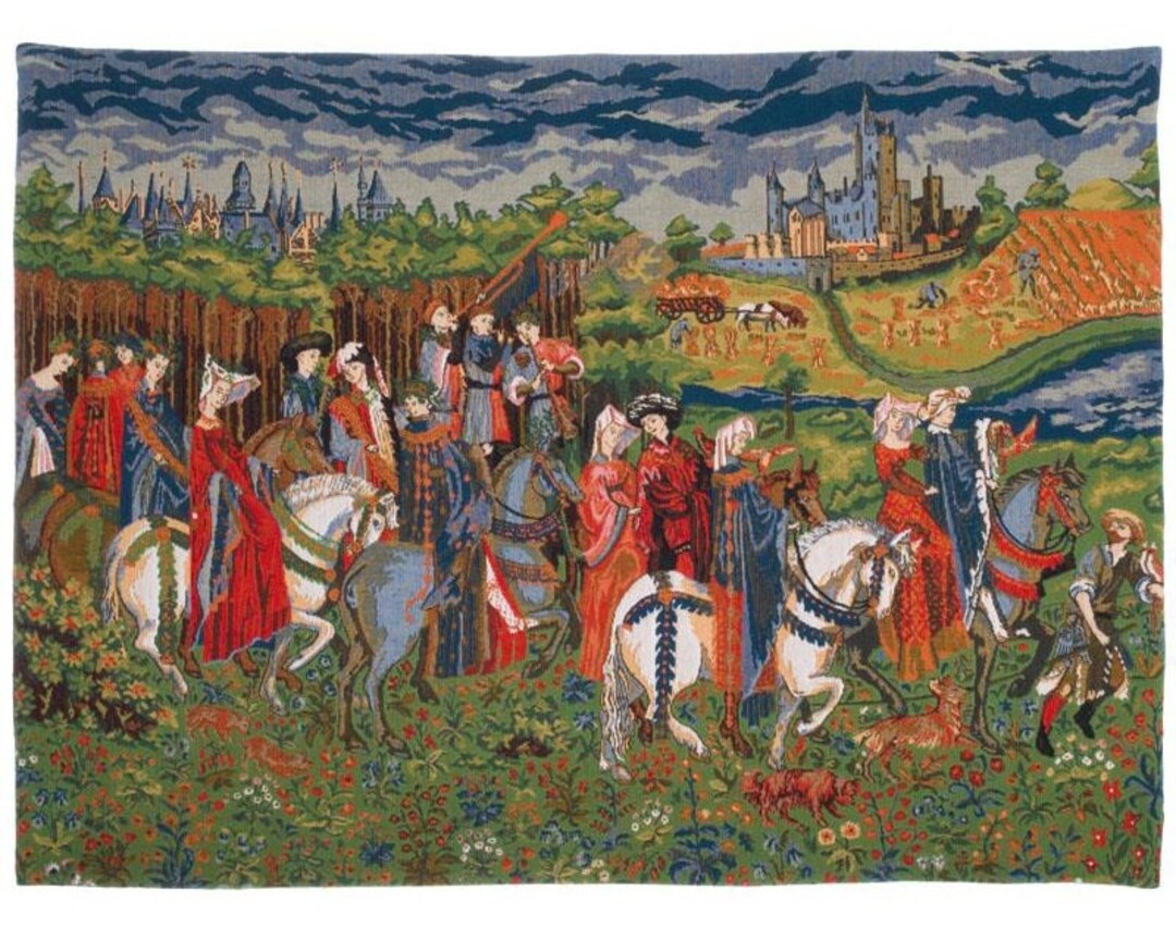 Duc De Berry, Duke of Berry, Etampes, Paris 38" X 27.5" / 97cm X 70cm ...