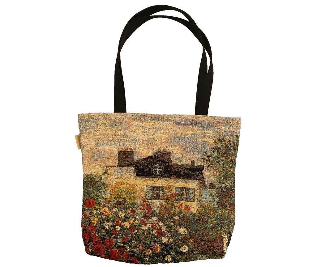 MONET'S HOUSE Maison Monet, BELGIAN Tapestry Woven Hand Finished Large ...