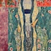 GUSTAV KLIMT Adele Bloch Bauer 28 X 46, 71cm X 118cm BELGIAN Jacquard ...
