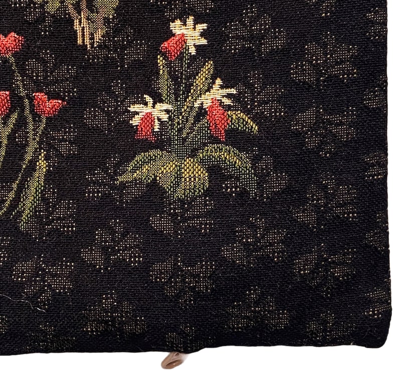Set of 2 BELGIAN WOVEN Hand Finished Tapestry Pillow Cushion Covers ...