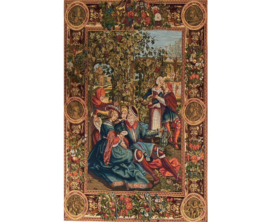 LUCAS Month of October 143cm X 94cm 56" X 37" Gobelins Quality BELGIAN ...
