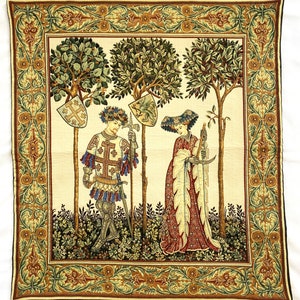 LA MANTA High Quality Belgian Woven Hand Finished Tapestry Wall Hanging ...