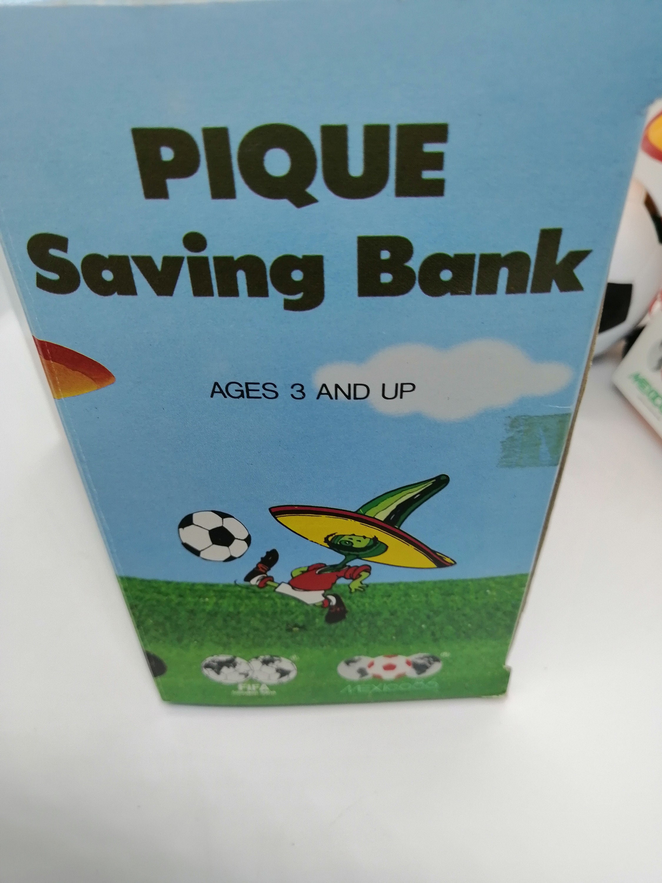 MEXICO 86 Official PIQUE Mascot- by Sport Billy Produtions - Save Money ...