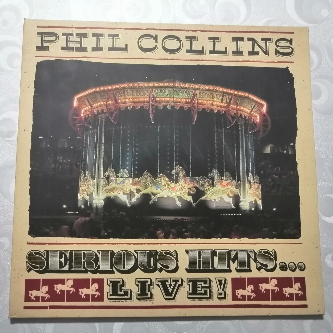 Vintage Phil Collins, Serious Hits...live! Double Vinyl - Gatefold LP ...