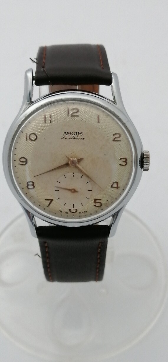Rare Vintage from 1970s ARGUS PRECISION 15Jewels Swis… - Gem