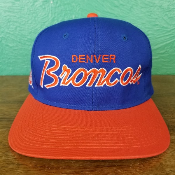 Denver Broncos Hat - Etsy