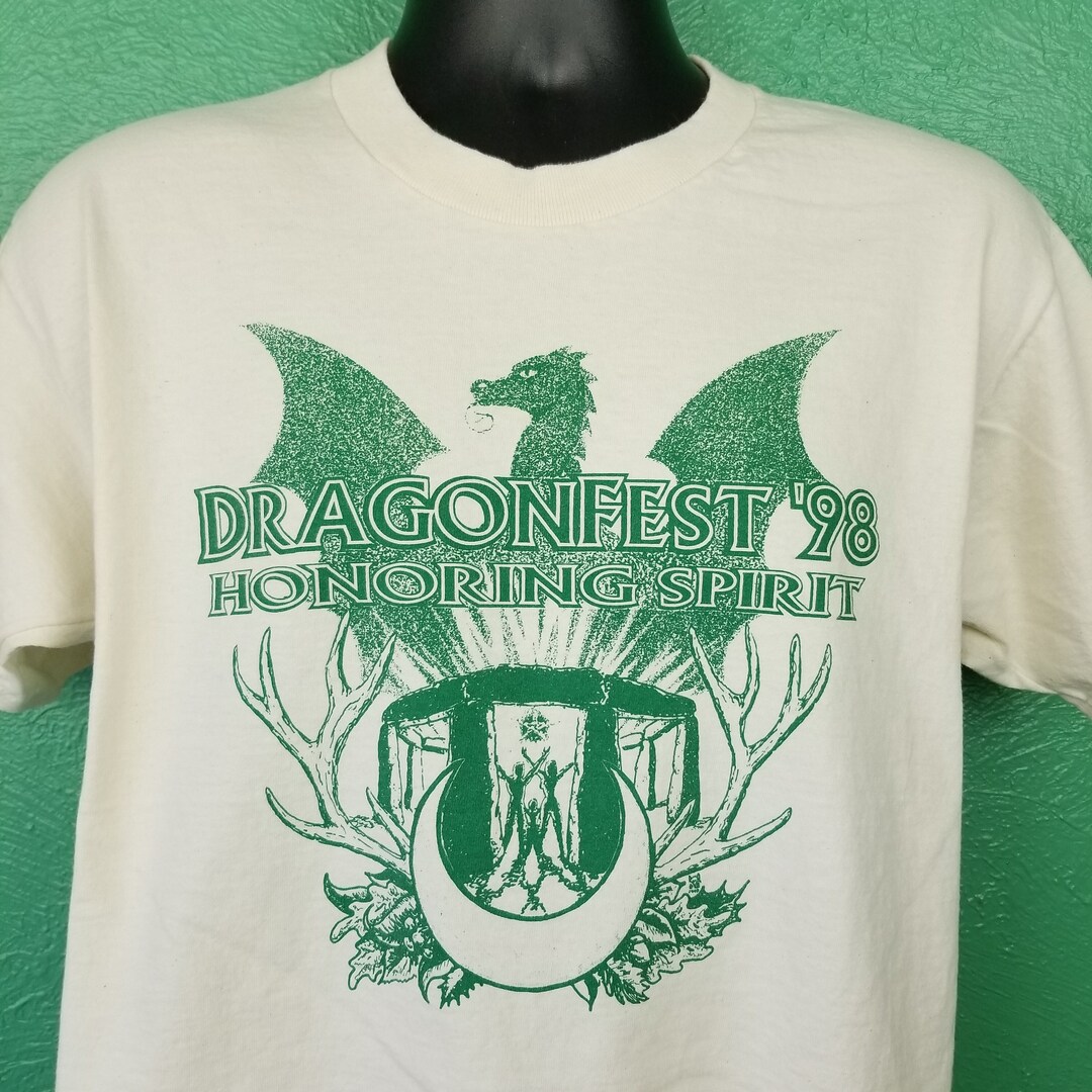 Vintage 90s Dragonfest Dragon Pagan Wiccan Wicca Colorado - Etsy