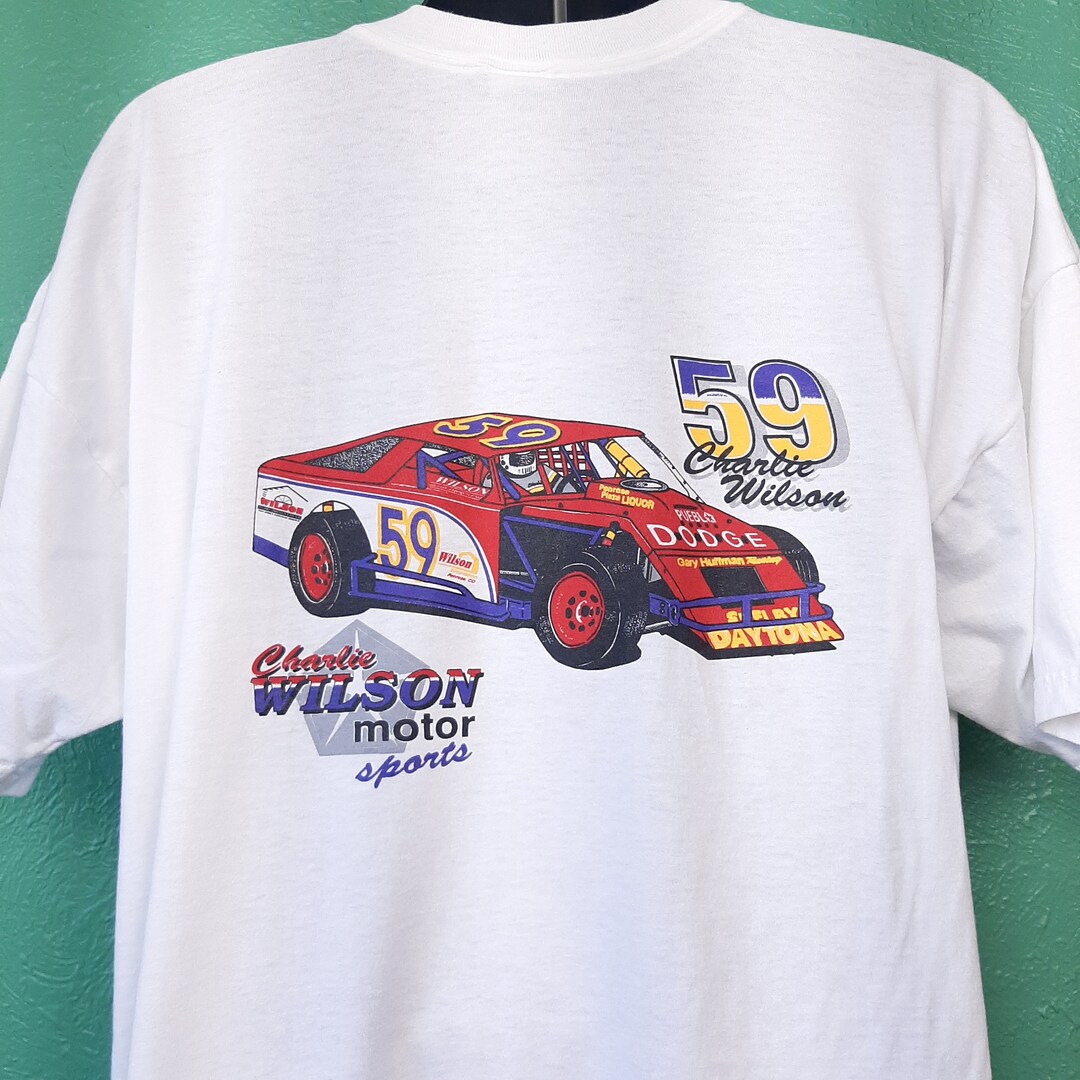 Vintage 90s Stock Car Nascar Racing Pueblo Colorado IMCA Charlie Wilson ...