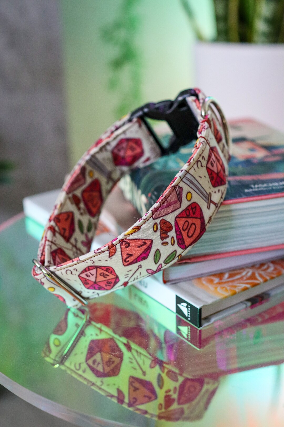 Death Saving Throw Dog Collar, Dnd D&D, RPG, Dice, Game, Magic, Classic ...