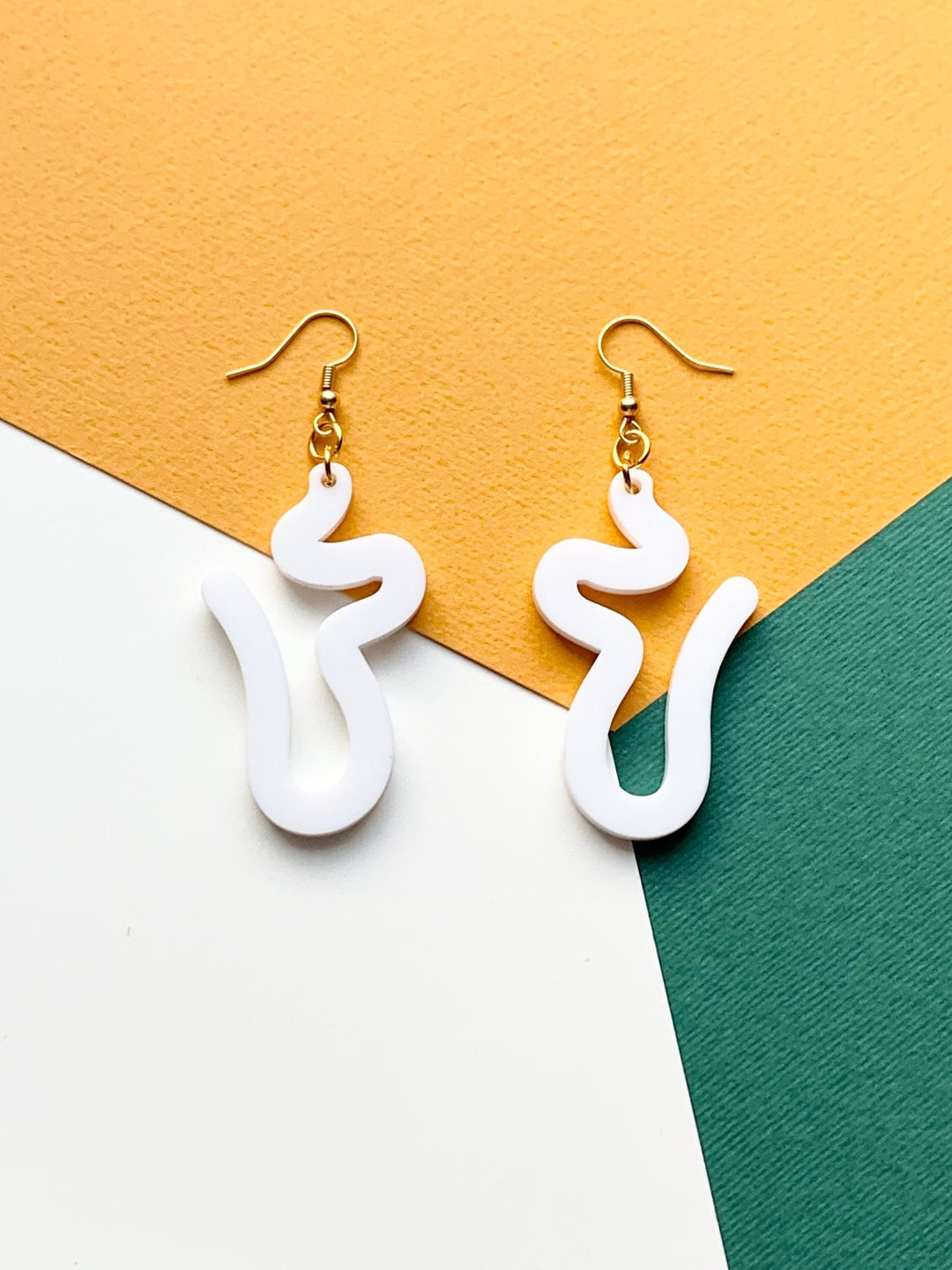 Custom Handmade Acrylic Laser-cut Jewellery || Earrings || Gift ...