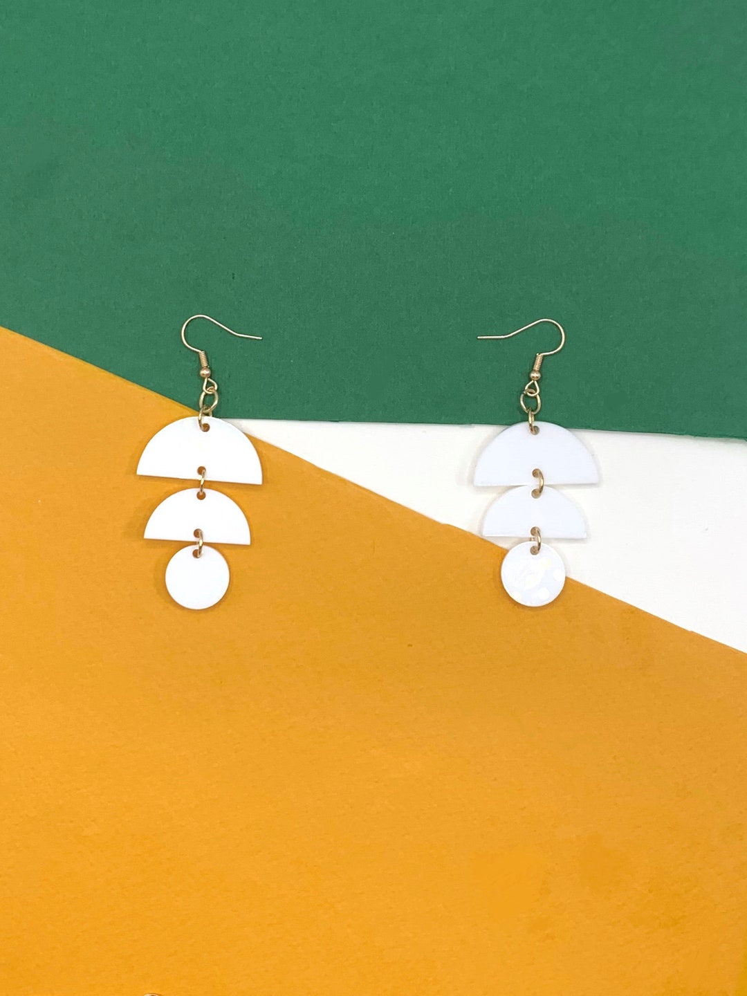 Custom Handmade Acrylic Laser-cut Jewellery || Earrings || Gift ...