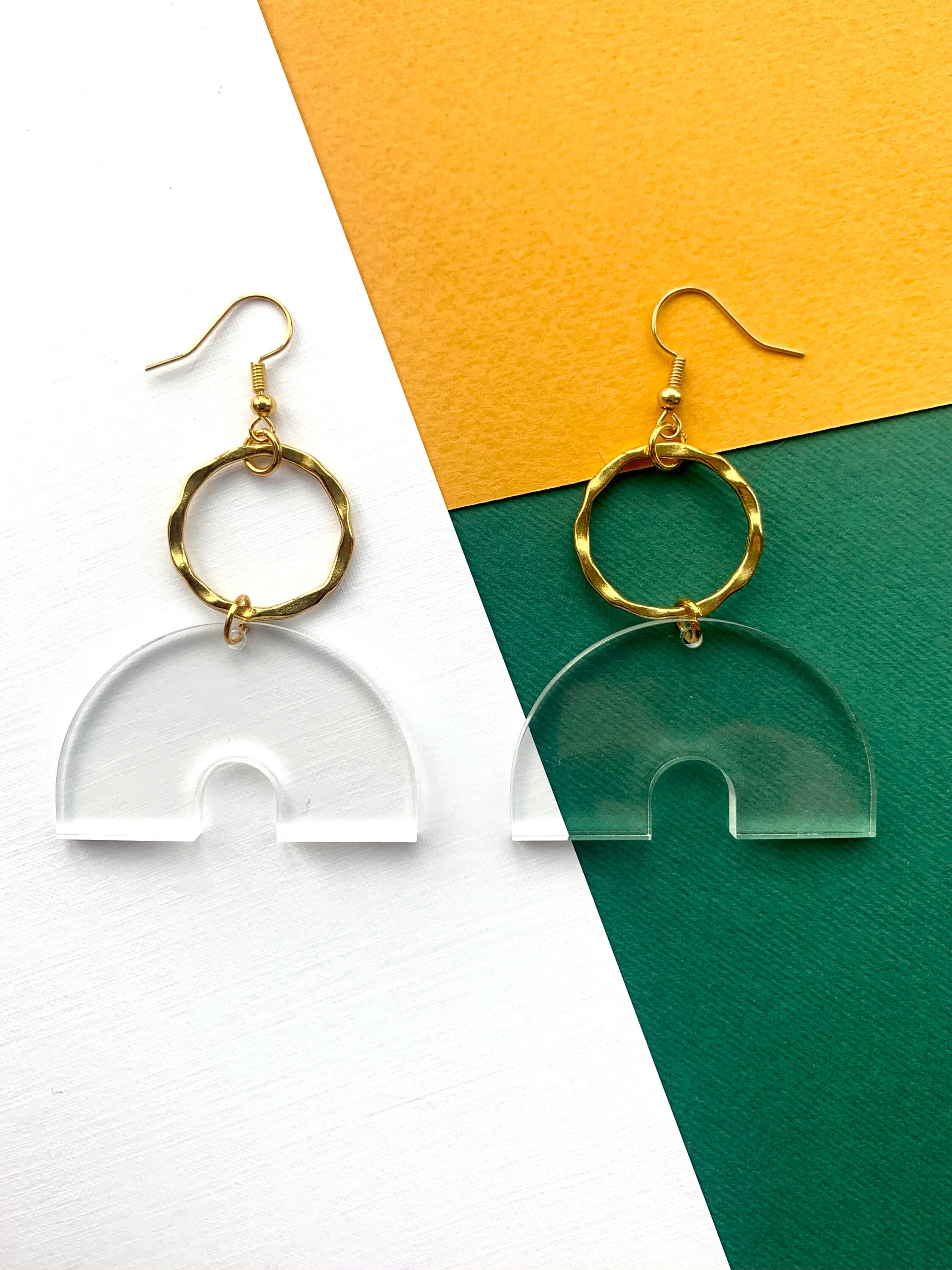 Custom Handmade Acrylic Laser-cut Jewellery Earrings Gift - Etsy