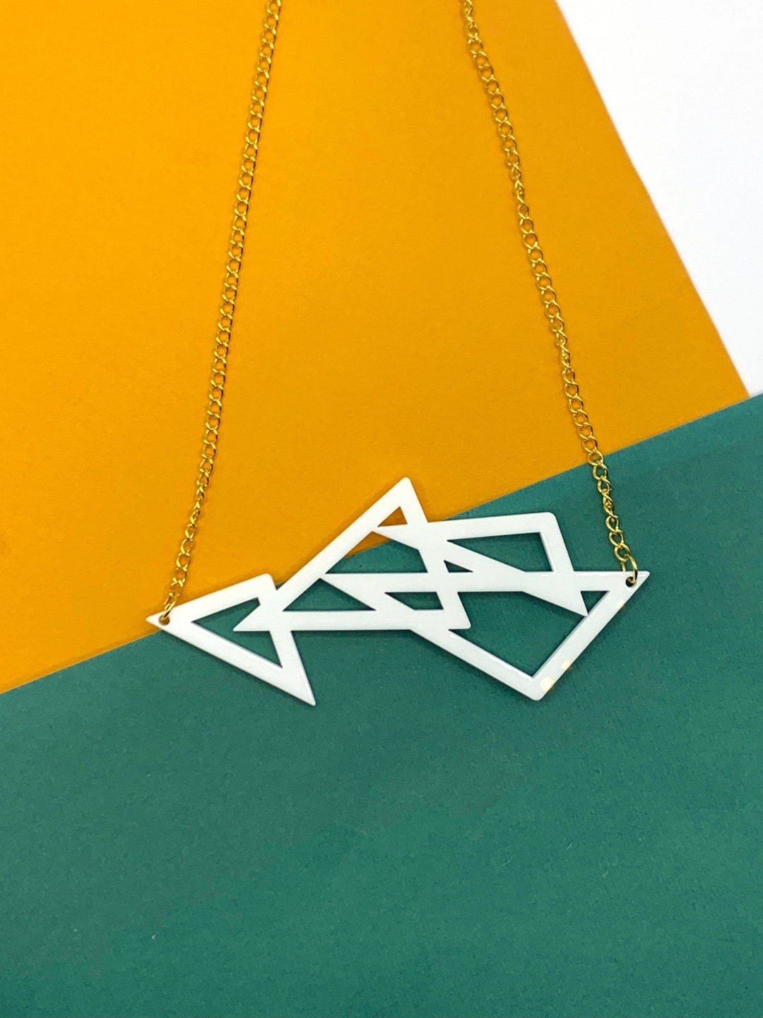 Custom Handmade Acrylic Laser-cut Jewellery || Necklace || Gift ...