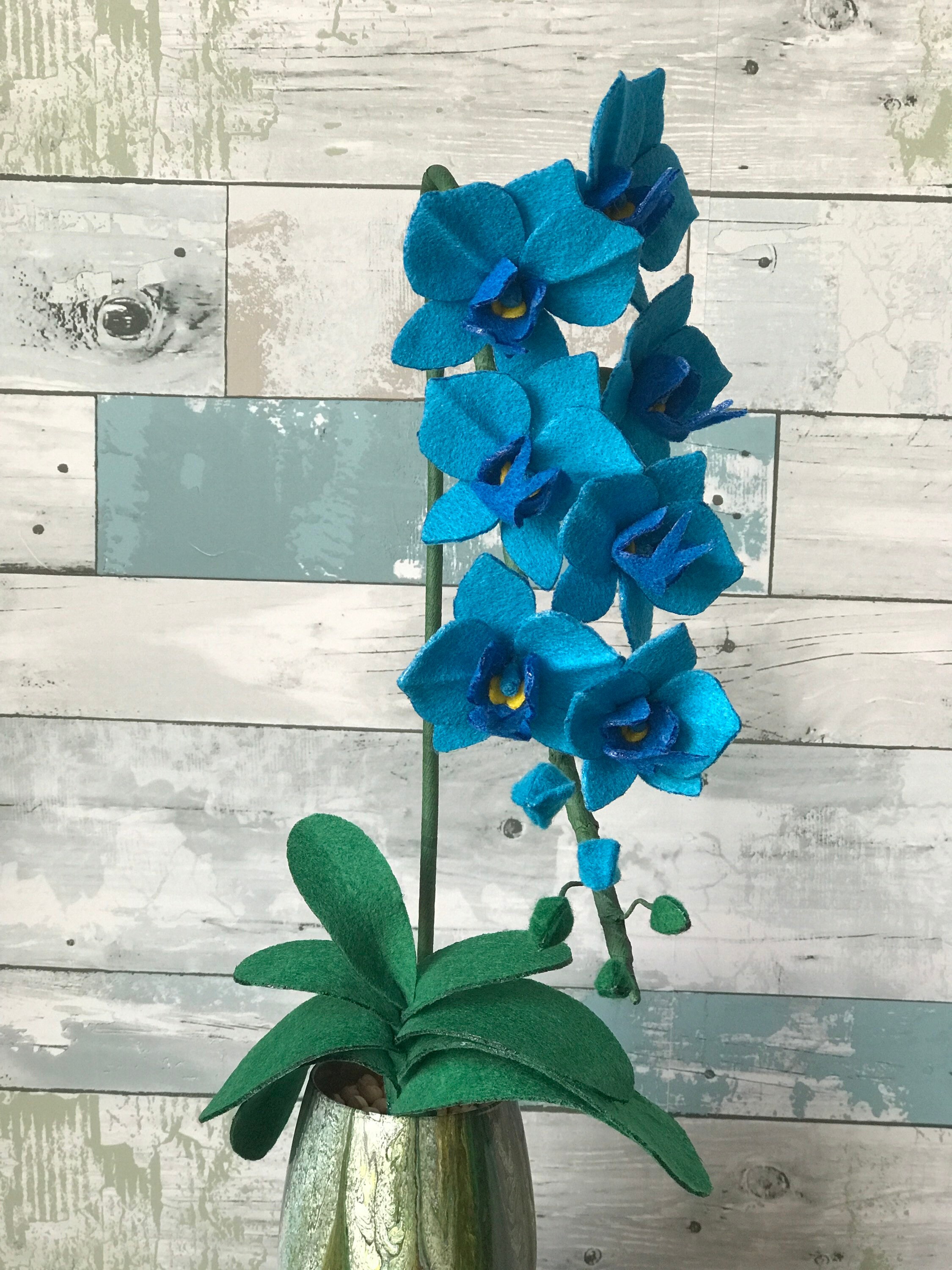 Small Phal Moth Orchid Felt Flower Spray Orchids Felt - Etsy