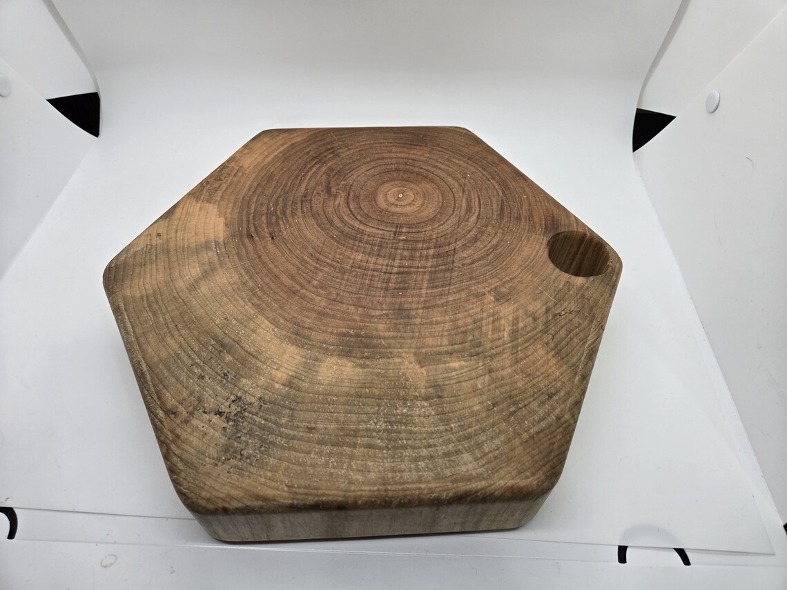 Beautiful Handmade Cutting Board Hexagon About 10" Across - Etsy
