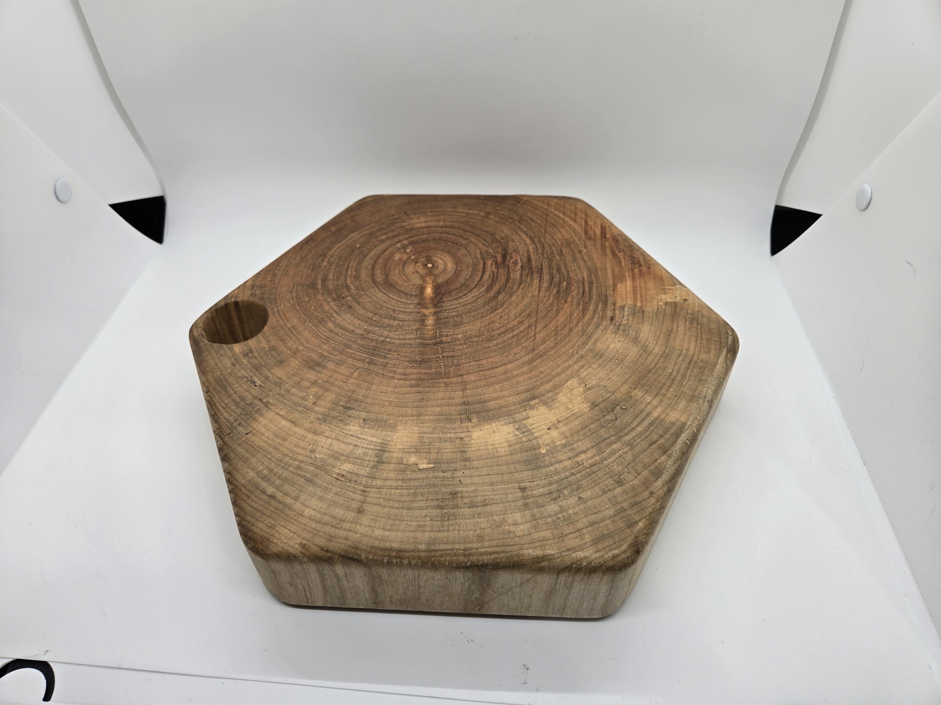 Beautiful Handmade Cutting Board Hexagon About 10" Across - Etsy