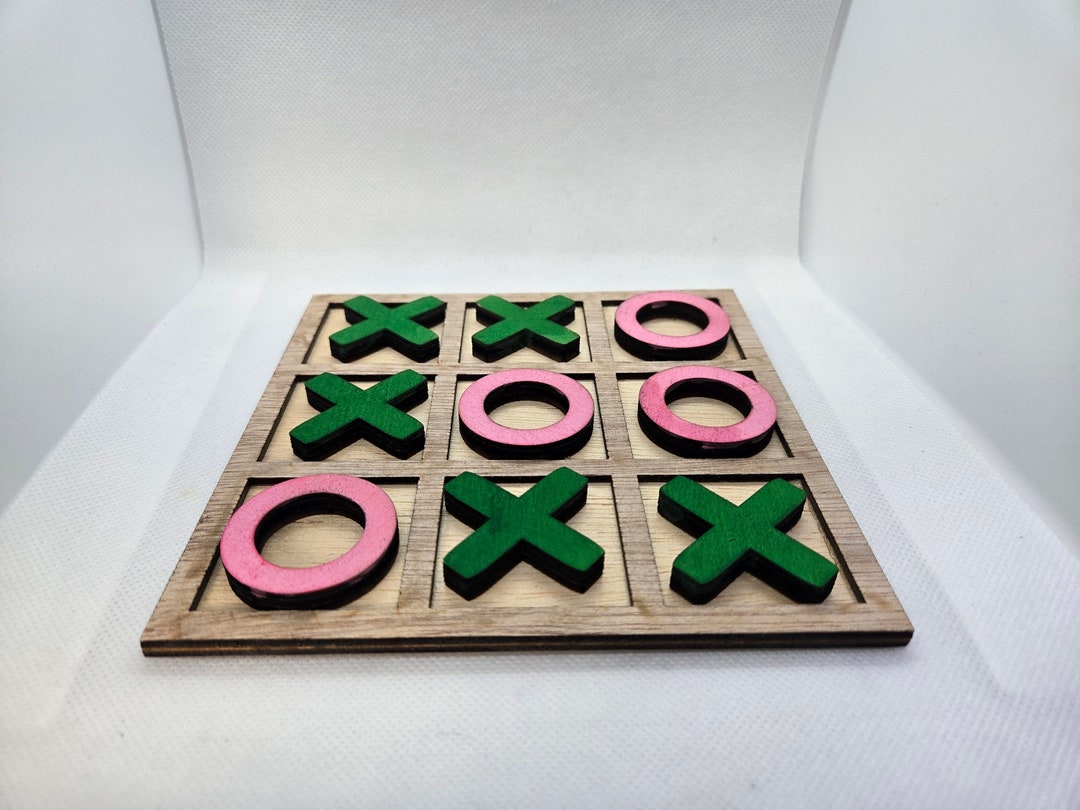 Custom Tic Tac Toe Board - Etsy
