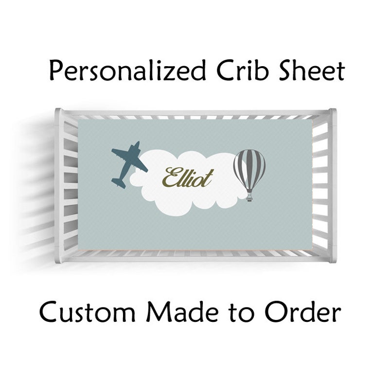 Cloud Crib Sheet - Etsy