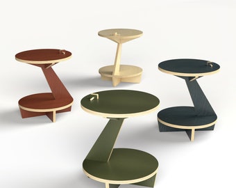 Living Room Side Table Round - Etsy