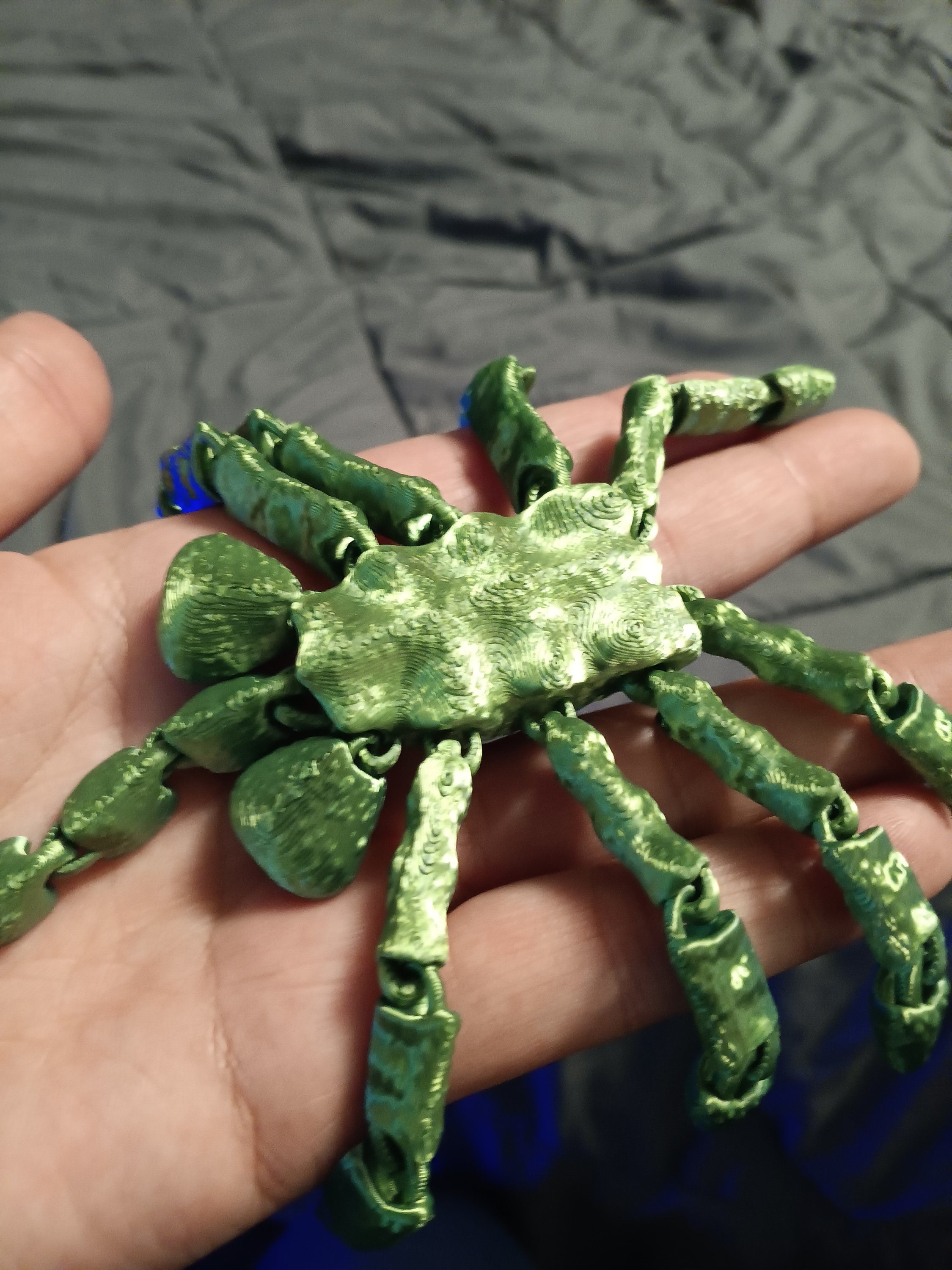Flexi Facehugger - STL File - Fully Articulated Fidget Toy - Print in ...