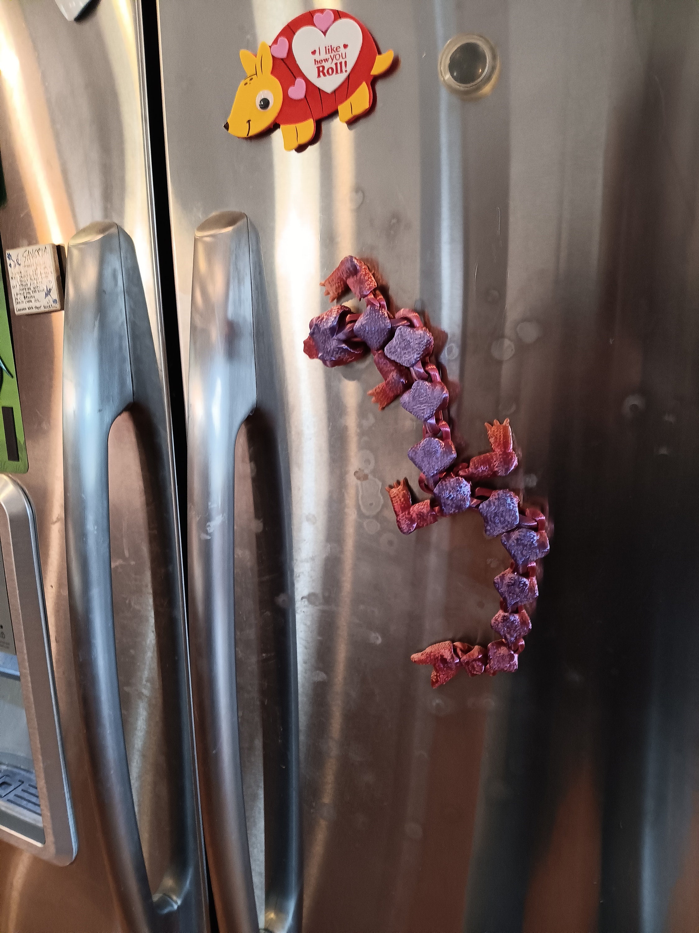 Articulated Lizard Dragon With Magnet Slots - Stl for 3d Printing ...