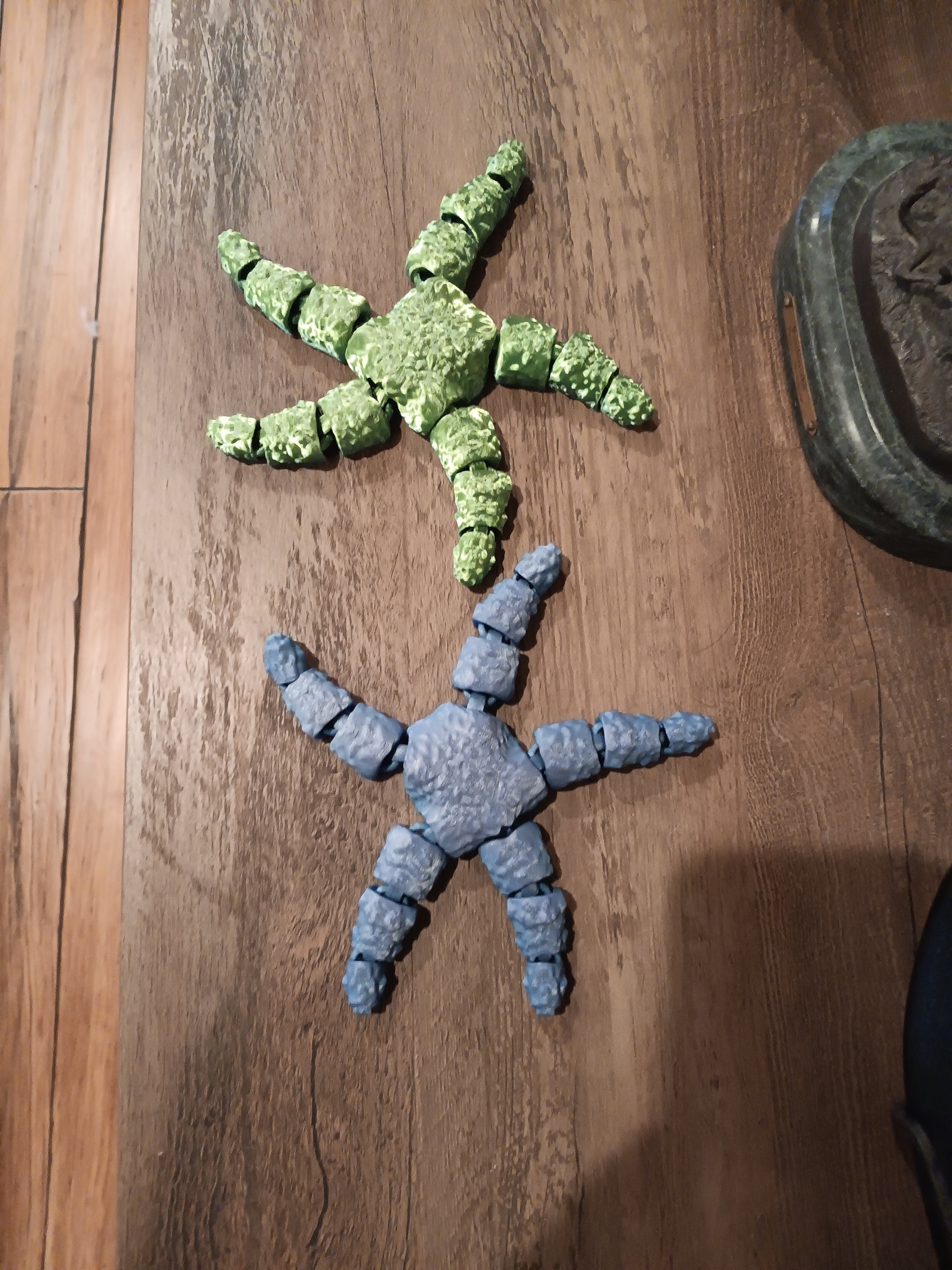 Flexi Starfish STL for 3D Printing - Articulated Fidget Toy - Print in ...