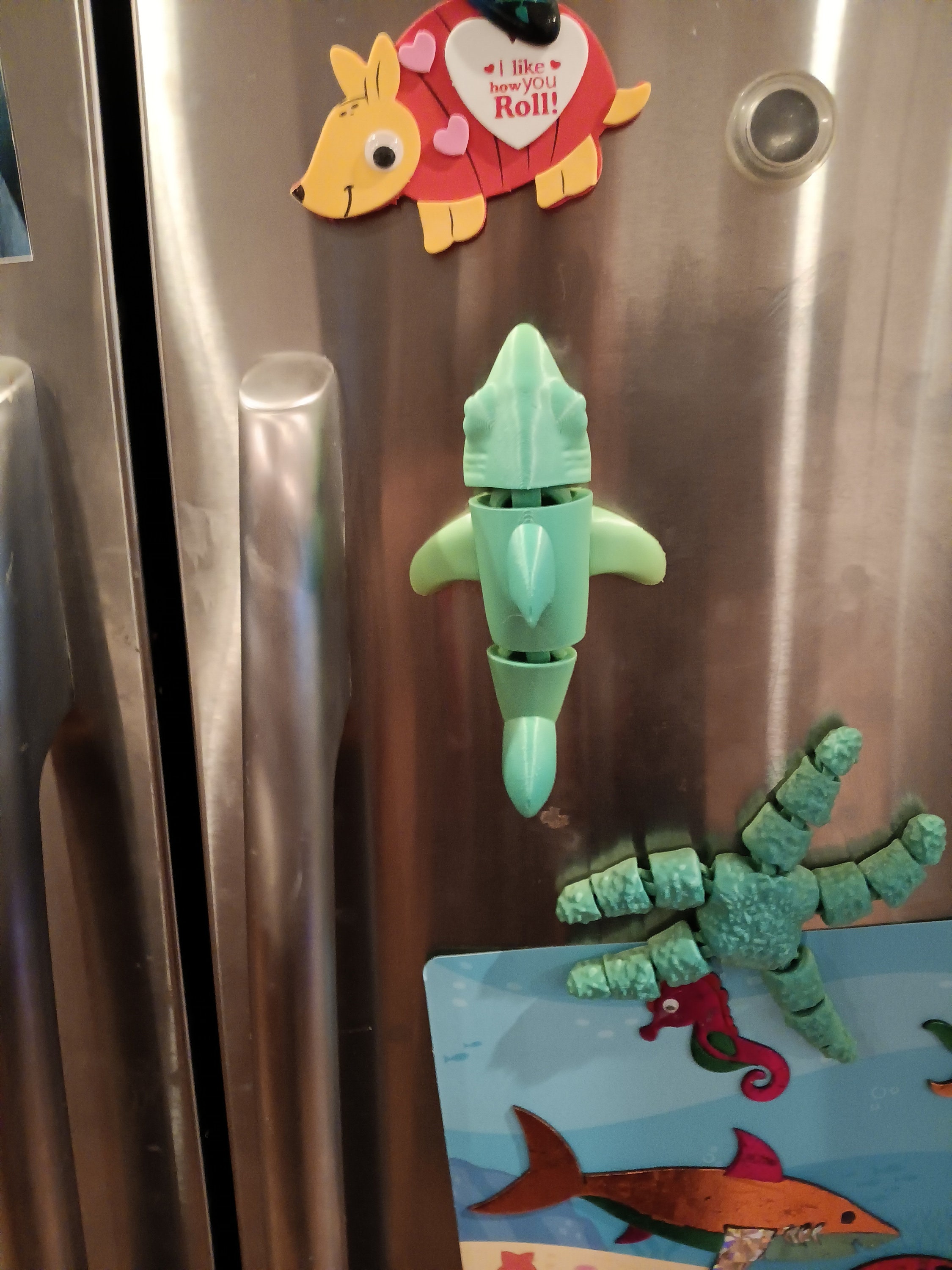 3D Printed Shark Magnet STL File – Unique Shark Design, Ocean Animal ...